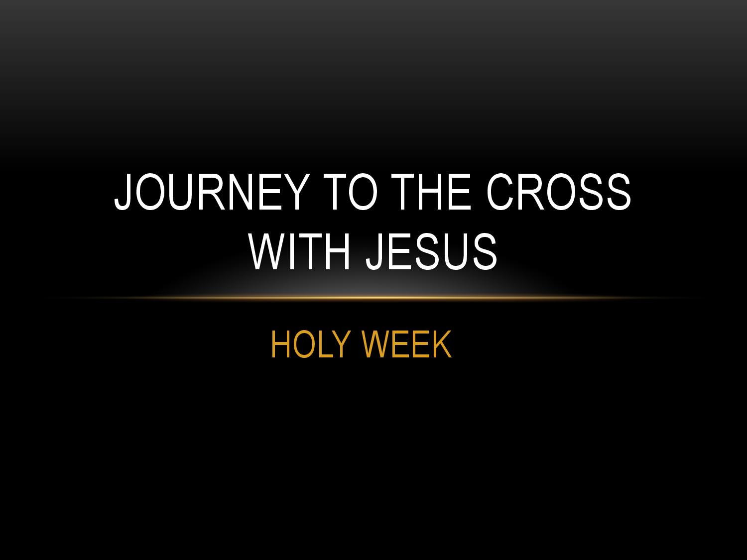Holy Week Resources | Archdiocese of Dublin