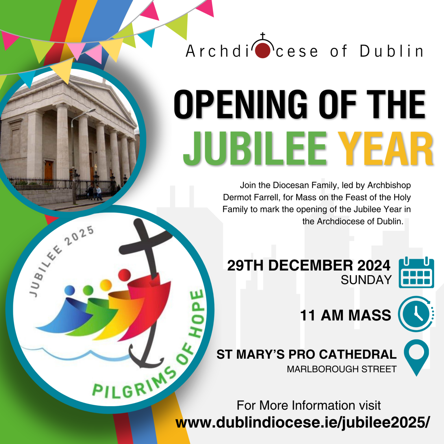 Jubilee Year 2025 – Pilgrims of Hope | Archdiocese of Dublin